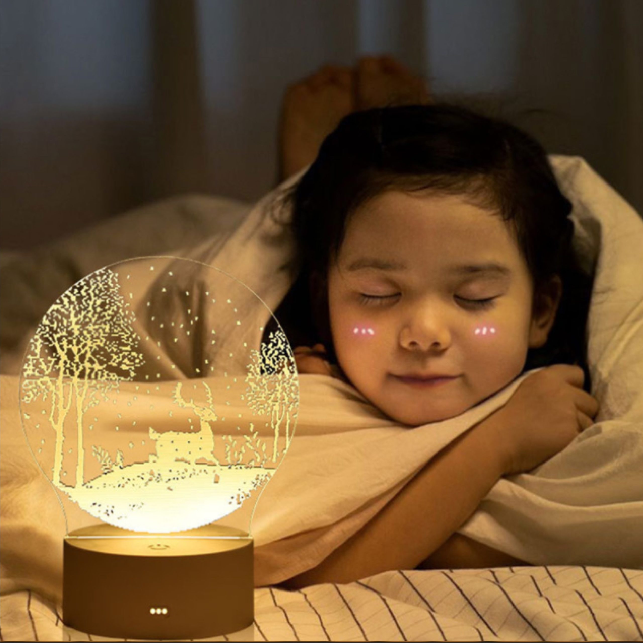 Lámpara LED 3D - Want